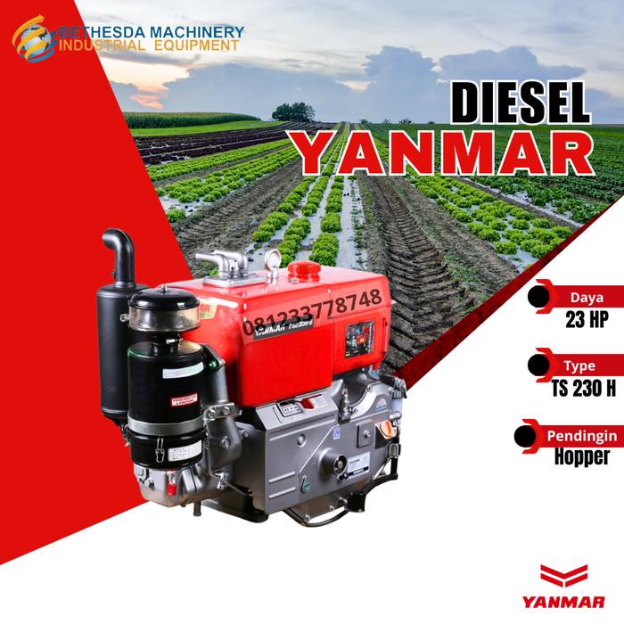 Jual Diesel Yanmar TF 230 H / Penggerak Mesin 23 HP Yanmar Hopper - Kota Surabaya - Genset ...