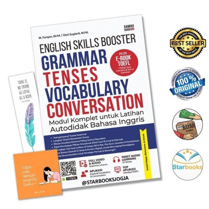 Jual BUKU ENGLISH SKILLS BOOSTER & IMPROVE: GRAMMAR, TENSES, VOCABULARY ...