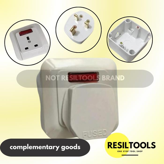 Promo Stop Kontak AC Broco 4155 Outbow Colokan 3 kaki Steker Switch On ...