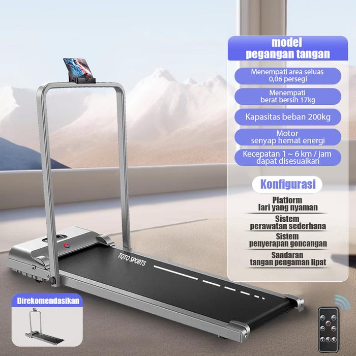 Jual Treadmill Elektrik Treadmill Lipat Treadmill Portable Walking Pad ...