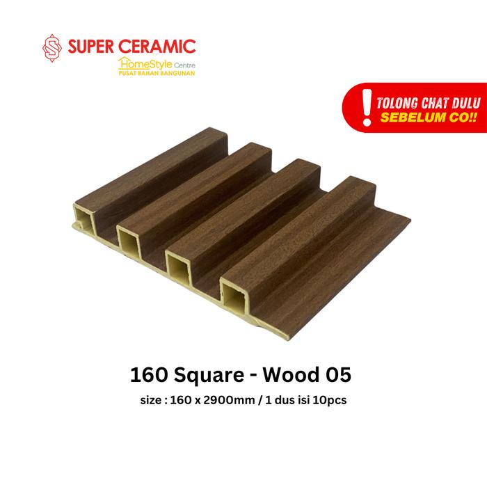 Promo WPC /Wood Panel /Wall Panel Dinding - PREMIUM - 160 Wood 05 ...