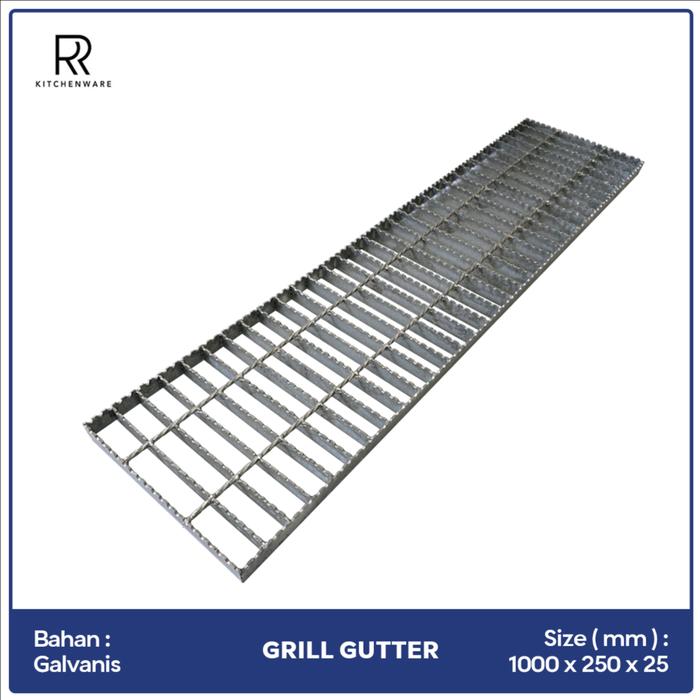 Jual GRILL GUTTER COVER GOT STAINLESS STEEL GALVANIS - Galvanis - Kota ...
