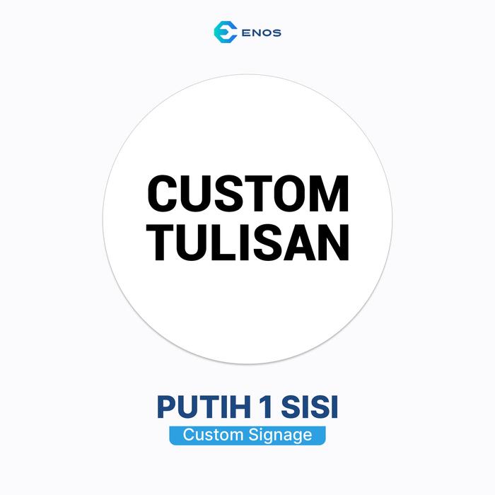 Jual SIGN CUSTOM TULISAN / SIGNAGE BOARD ACRYLIC /PAPAN GANTUNG RANTAI ...