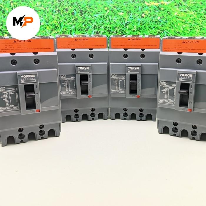 Jual MCCB Breaker VORGE VRZ100N 3P 100A 80A 75A 60A 50A 3Pole 3Phase ...