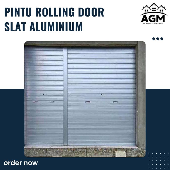 Jual pintu rolling door slat aluminium folding gate - Kota Surabaya ...