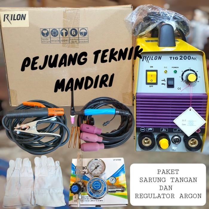 Jual MESIN LAS ARGON RILON TIG 200 A / TRAFO LAS ARGON RILON TIG 200A ...