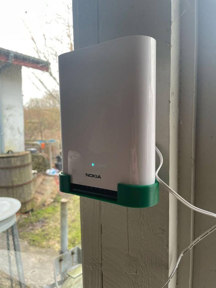 Promo NOKIA Beacon 1 Wifi Mesh Router wall mount bracket dinding casing ...
