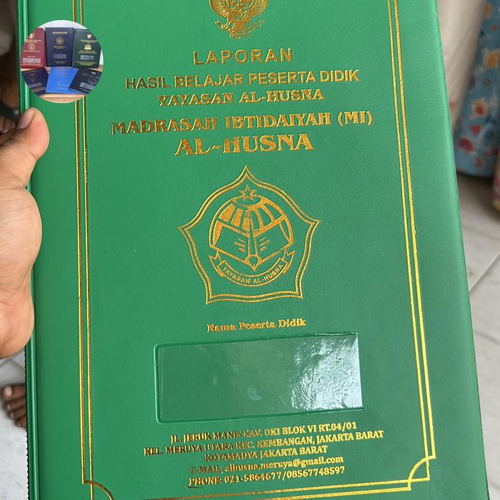 Jual map raport warna hijau muda isi dalam 30 kantong - Kota Tangerang ...