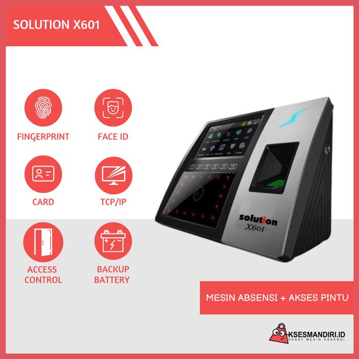 Jual Mesin Absensi Fingerprint dan Access Door Solution X601 - Jakarta Barat - Akses Mandiri ...