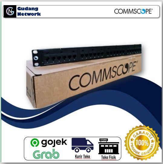 Jual Patch panel 24 port cat.6 barrel AMP COMMSCOPE - Jakarta Pusat ...
