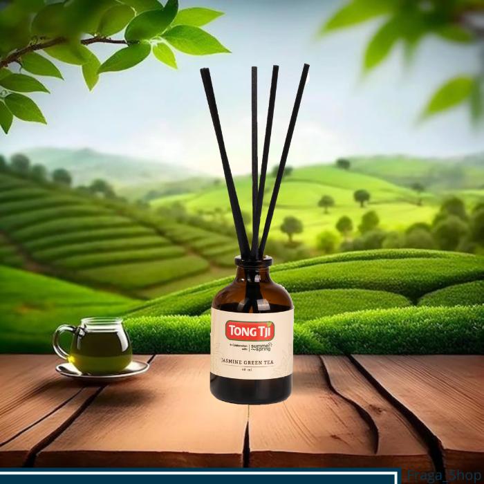 Promo Reed Diffuser Tong Tji x Summerspring aroma Jasmine Green Tea ...