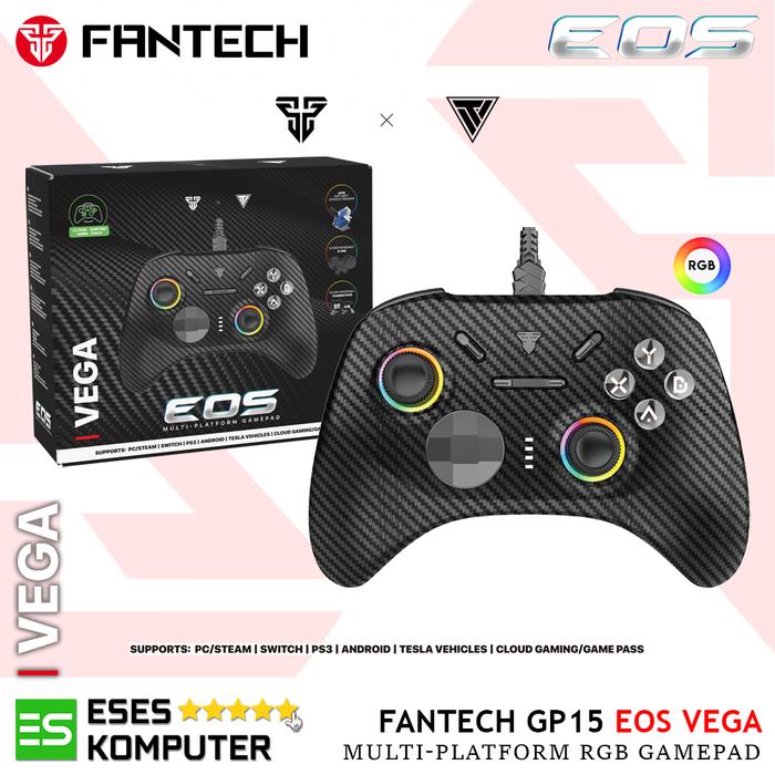 Jual Gamepad Fantech GP15 EOS VEGA RGB | Joystick Stick Controller ...