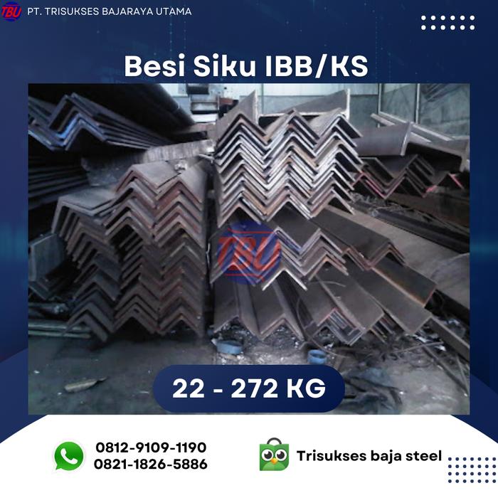 Jual Besi Siku IBB/KS SNI Panjang 6 Meter - Jakarta Barat - TRISUKSES ...