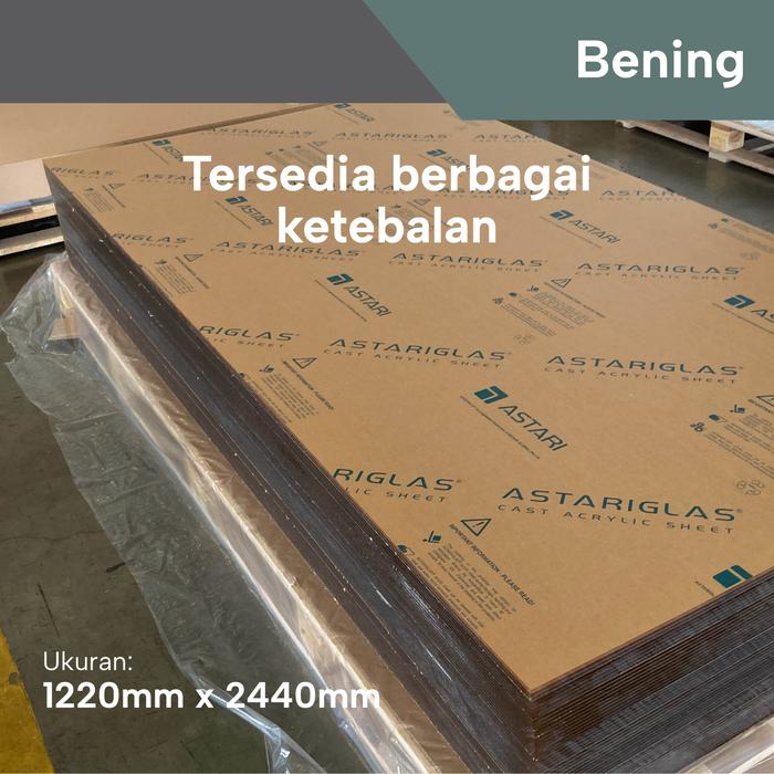 Jual CIPTAMIKA Akrilik Lembaran transparan / clear / bening tebal 2mm,3mm,4mm,5mm,6mm,8mm,10mm ...