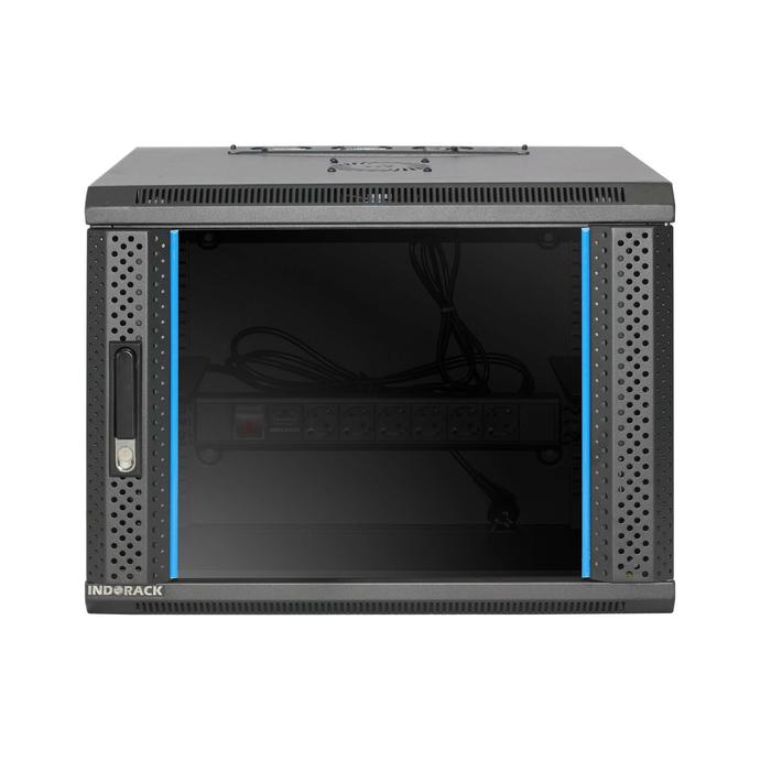 Promo Wallmount Rack / Casing Single Door Indorack WR5008S 8U Server ...