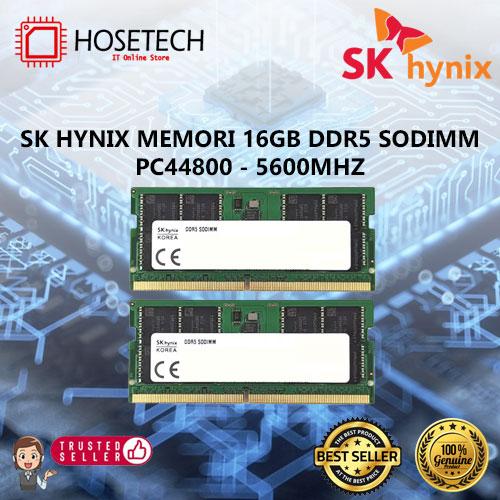Jual SK Hynix Memori 16GB DDR5 Sodimm 4800/5600Mhz SKhynix Memory - Jakarta Pusat - Hosetech ...