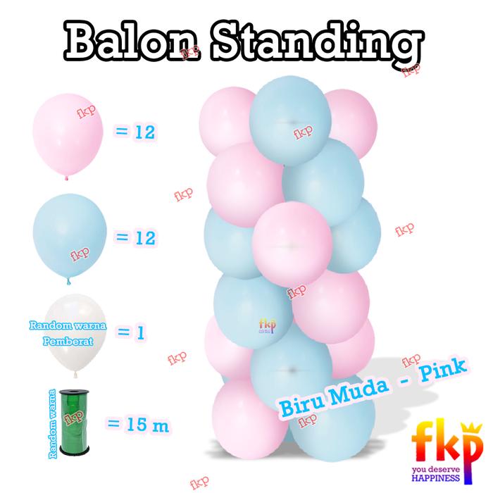 Jual Fun Kids Party Set Balon Standing / Garland Balon berdiri / Balon ...