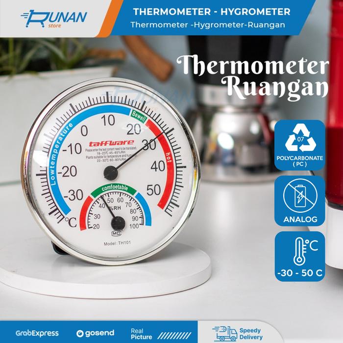 Jual Thermometer Ruangan - Anymeter Analog Alat Ukur Suhu Besar ...
