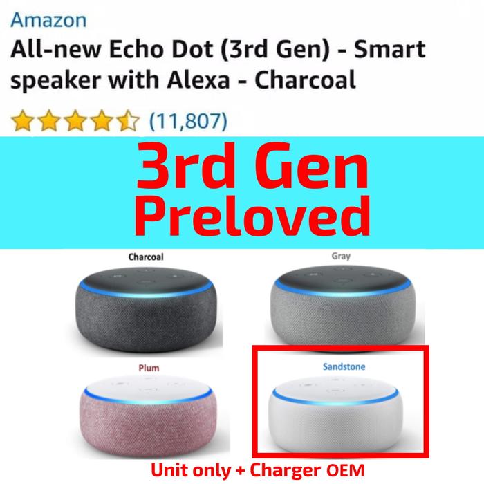 Jual Amazon Echo dot All New Generation - Smart Speaker with Alexa ...