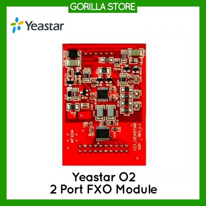 Jual Yeastar O2 Module (2 FXO Port for 2 PTSN Line) - Jakarta Pusat ...