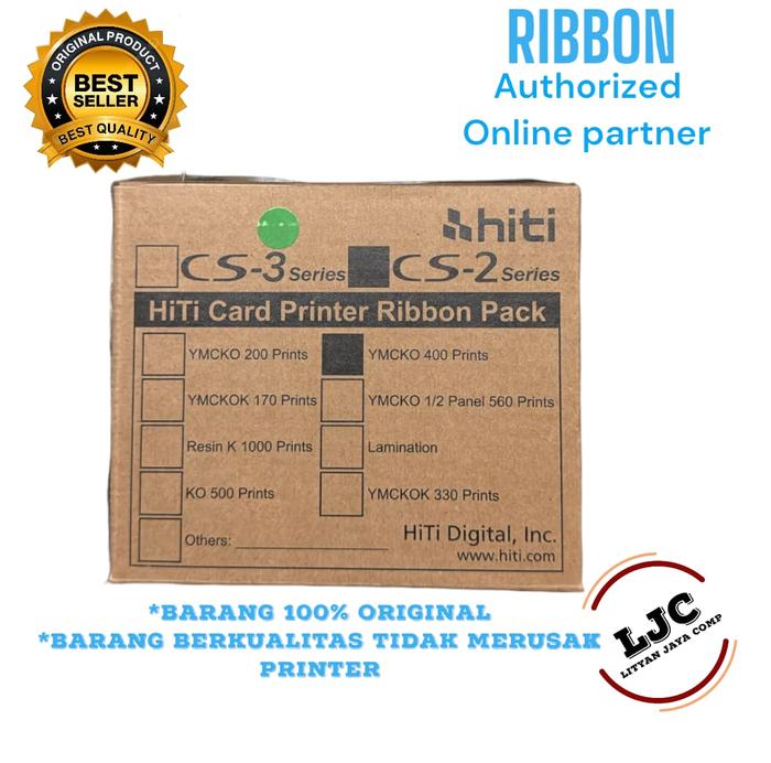 Jual YMCKO 400 PRINTS - HiTi CARD PRINTER RIBBON PACK - Jakarta Selatan ...