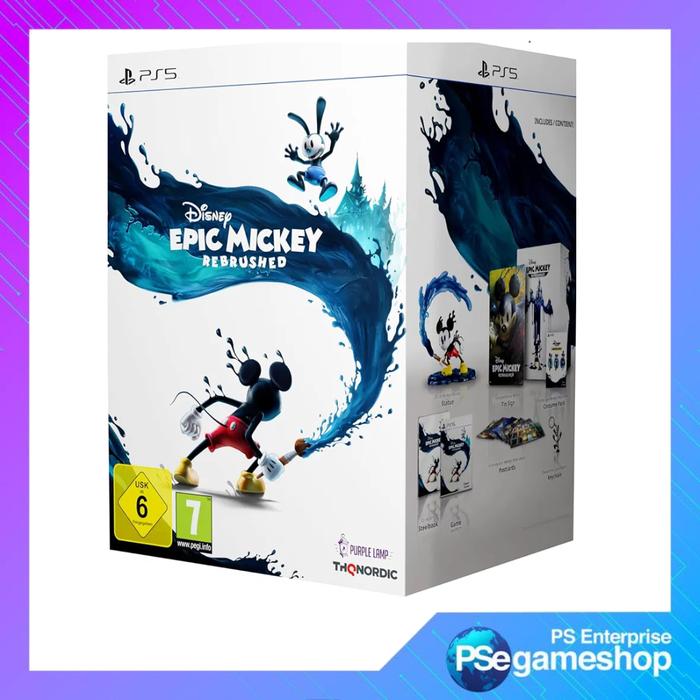 Promo PS5 Disney Epic Mickey Rebrushed COLLECTORS Cicil 0% 3x - Jakarta ...