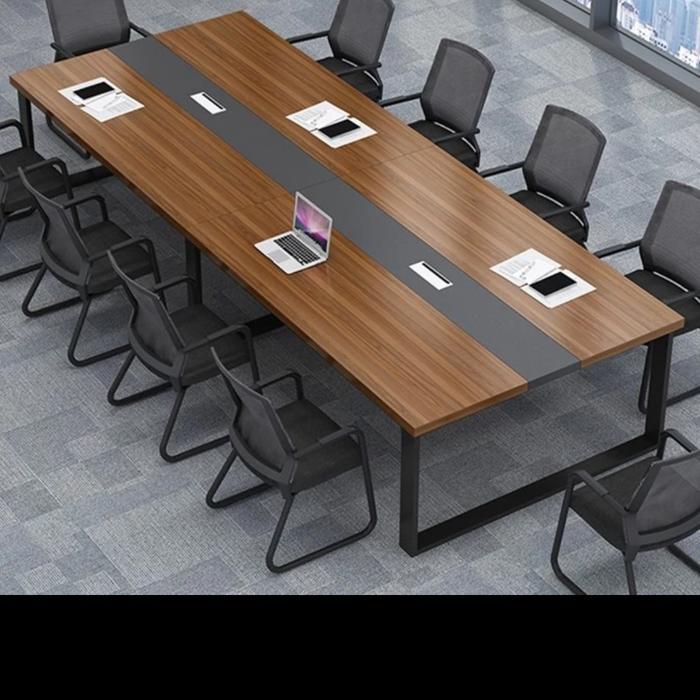 Jual meja rapat 10 orang-meja meeting besar 400×120×75 hpl taco ...