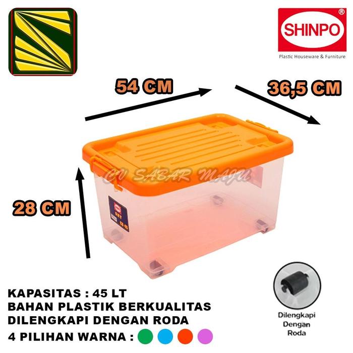 Jual Shinpo Box Container Plastik / Kotak Penyimpanan serbaguna cb 30 ...