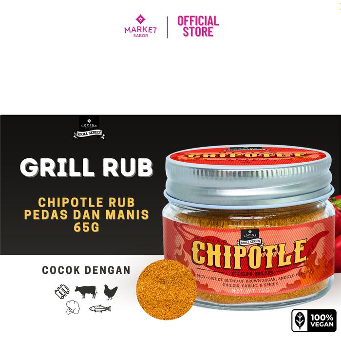 Jual Cocina Creativa Chipotle Fish Rub - Grill Series - Bumbu Masak ...