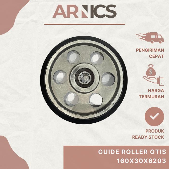 Jual High Speed Guide Roller Otis Lift Elevator Bearing 160x30x6203 ...