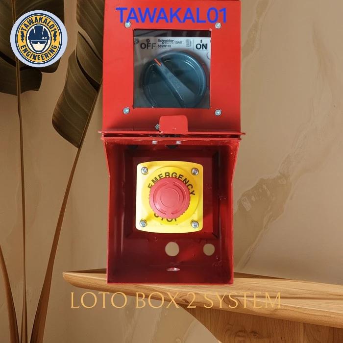 Jual LOTO BOX 2 SYSTEM VERTIKAL/LOTO BOX HEAVY DUTY 2 SYSTEM - Kota ...