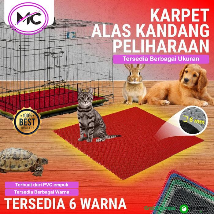 Jual Alas Kandang Hewan Tatakan Karpet Anti Slip untuk Kandang Kucing ...