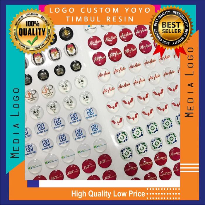 Jual CUSTOM LOGO YOYO ID CARD-NAMETAG - Jakarta Timur - Medialogo ...