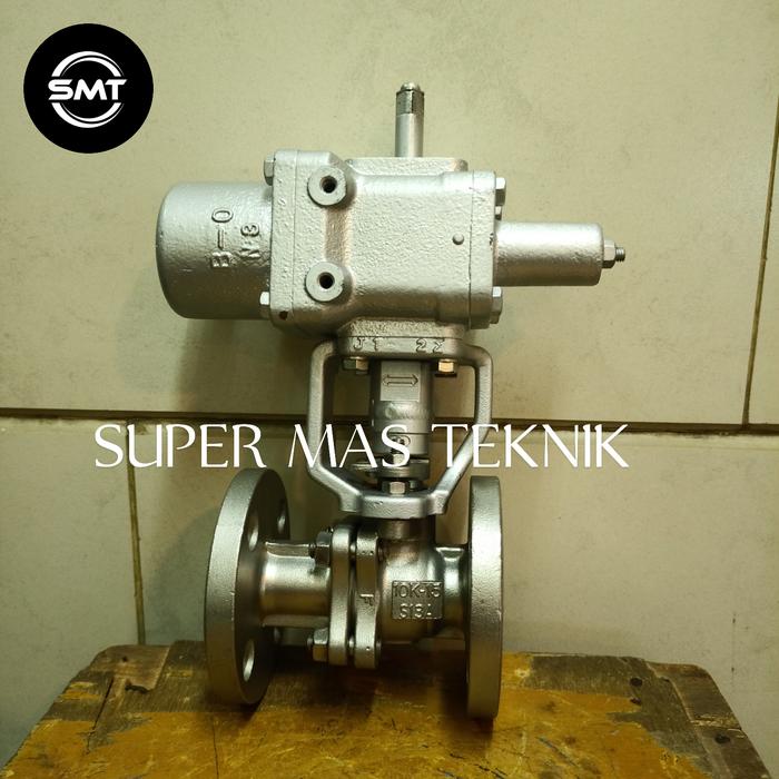 Jual BALL Valve Actuator Pneumatic KITZ 1/2" INCH DN15 STAINLESS STEEL SS304 KITZ PAT ACTUATOR ...
