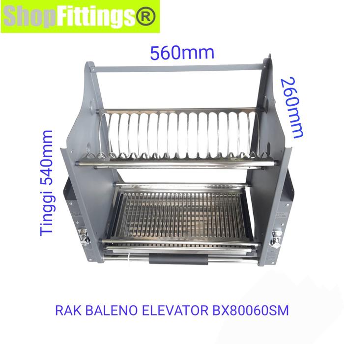 Jual Vitco XC 26260 26290 Rak Keranjang Penata Piring Stainless Steel ...