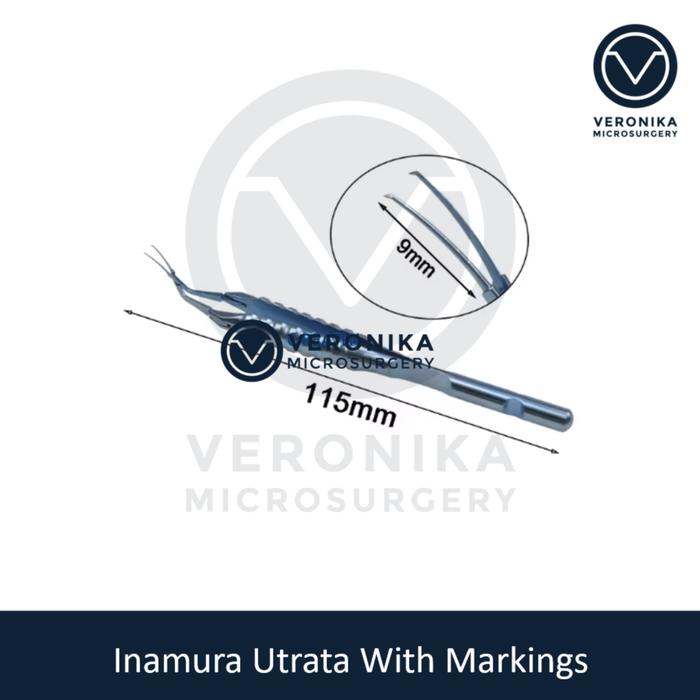 Jual Inamura Utrata Capsulorhexis Forceps - 9mm w Markings - Jakarta ...
