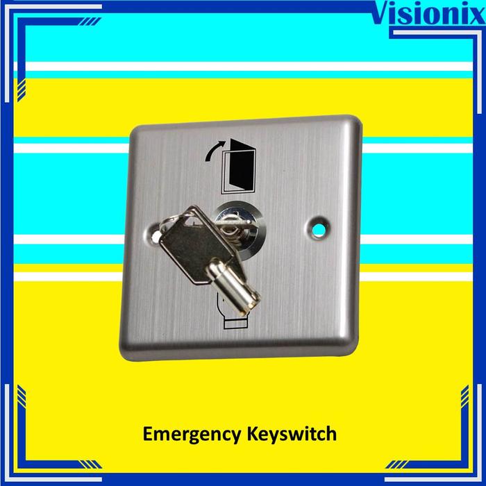 Jual Keyswitch Door Release Access Control - Emergency Key Switch ...
