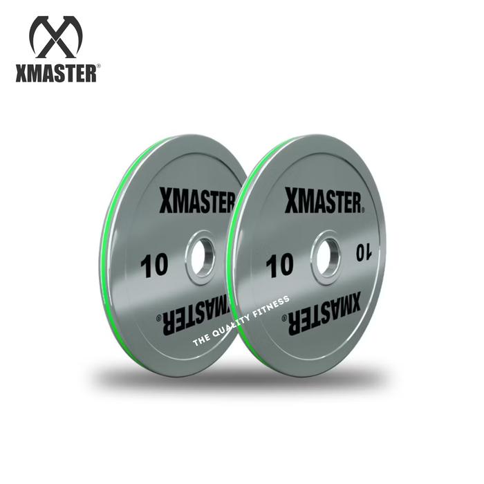 Jual XMASTER Calibrated Steel Powerlifting Plate Chromed, IPF standard ...