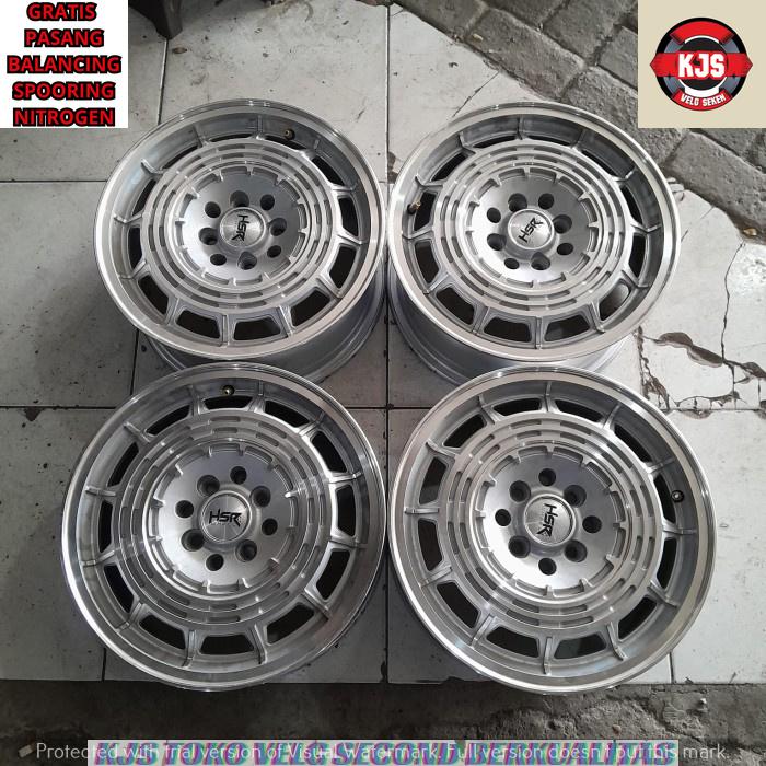 Jual READY STOK VELG RACING SECOND MODEL RTR RING 15 PCD 4X100/4X114,3 COCOK BUAT YARIS JAZZ ...