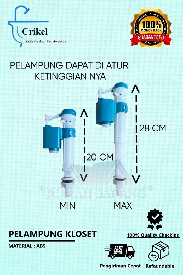 Promo SPAREPART ALAT TABUNG CLOSET DUDUK , PELAMPUNG KLOSET - Jakarta ...