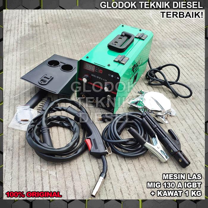 Jual MESIN LAS MIG 130 A CO2 TANPA GAS WELDING MIGi GASLESS JAPAN - RSK ...