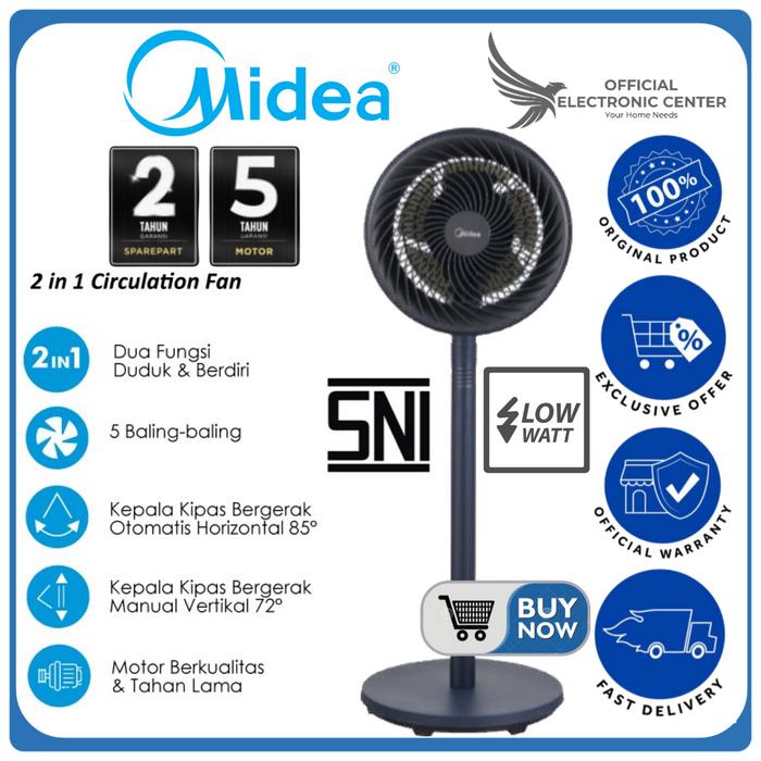 Jual MIDEA KIPAS ANGIN MFG180M0APB MFG180M0 CIRCULATION FAN MIDEA SUPER ...
