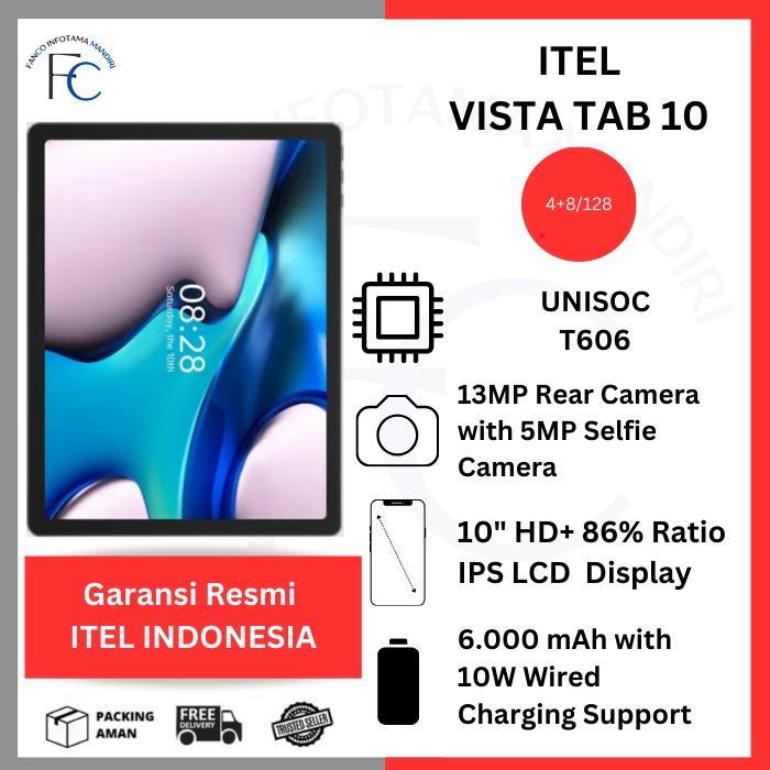 Jual Itel VistaTab 10 4+8/128 6000 mAh Battery garansi resmi Itel Indonesia 100% - Kab. Bekasi ...