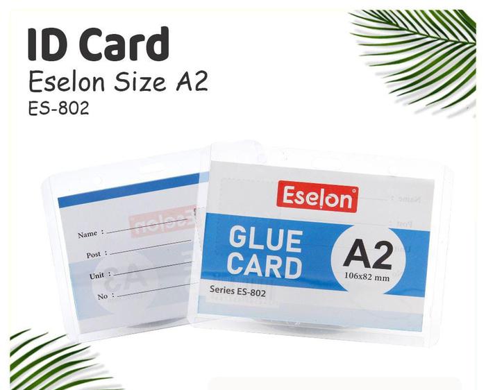 Jual NAME TAG MIKA / ID CARD PANITIA PLASTIK / TALI KEPLEK MIKA (SATUAN ...