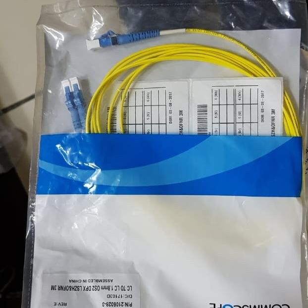 Jual Commscope patch cord fiber optic LC-LC single mode 3meter ...