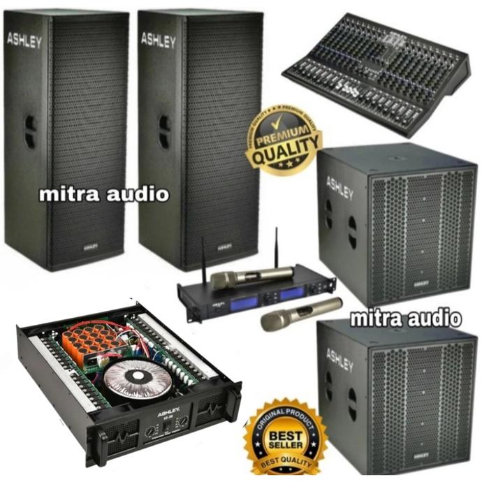 Jual Paket Sound System Speaker Pasif ASHLEY 12 Inch + Subwoofer Pasif ...