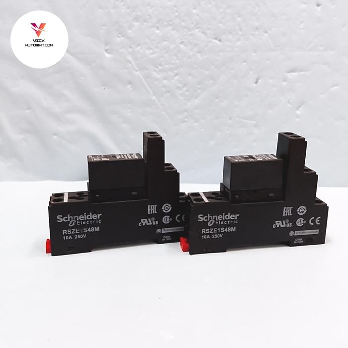 Jual Relay RSB2A080M7 Schneider Mini Relay 220V 8A/250Vac + Socket ...