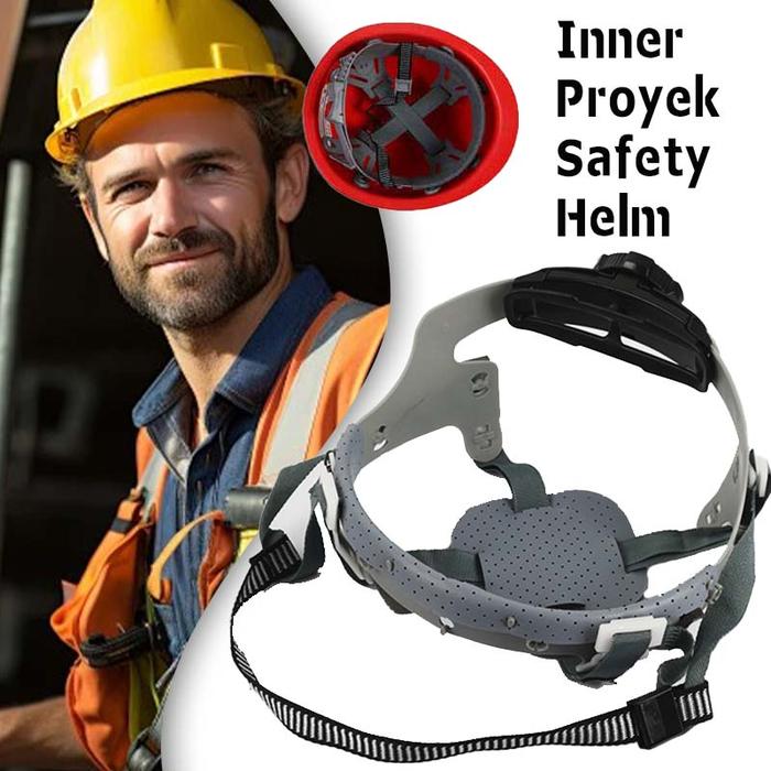 Jual Dalaman Helm Proyek Safety Universal Inner Helm Proyek Nylon ...