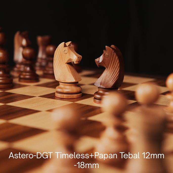 Jual Wooden Chess Set Standard FIDE - DGT Timeless Wider Based 2.0 ...