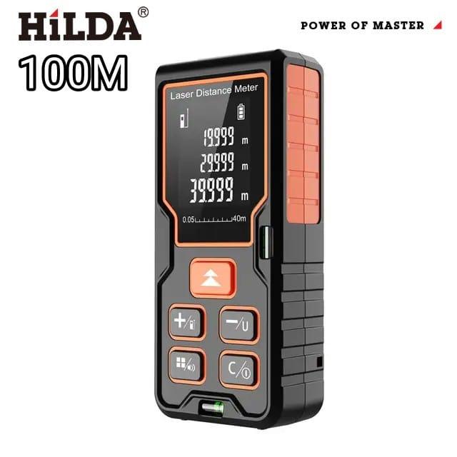 Promo Hilda laser distance 100M meteran laser digital pengukur jarak ...
